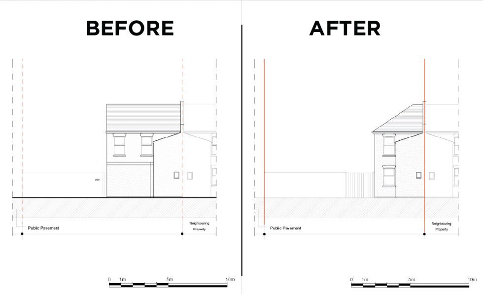Side extension and rear infill extension in N9 0PA - Sam Planning